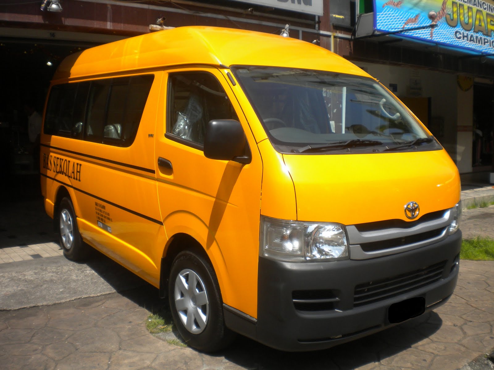 Toyota 3S Wangsa Maju : TOYOTA HIACE 2.5 TURBO DIESEL - SCHOOL BUS