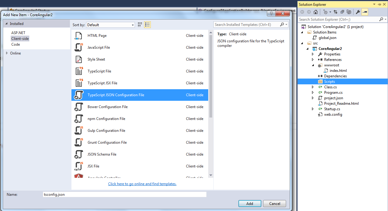 Asp Net Core Application Using Angularjs 2 Aspdotnet Sandeep Jamkar