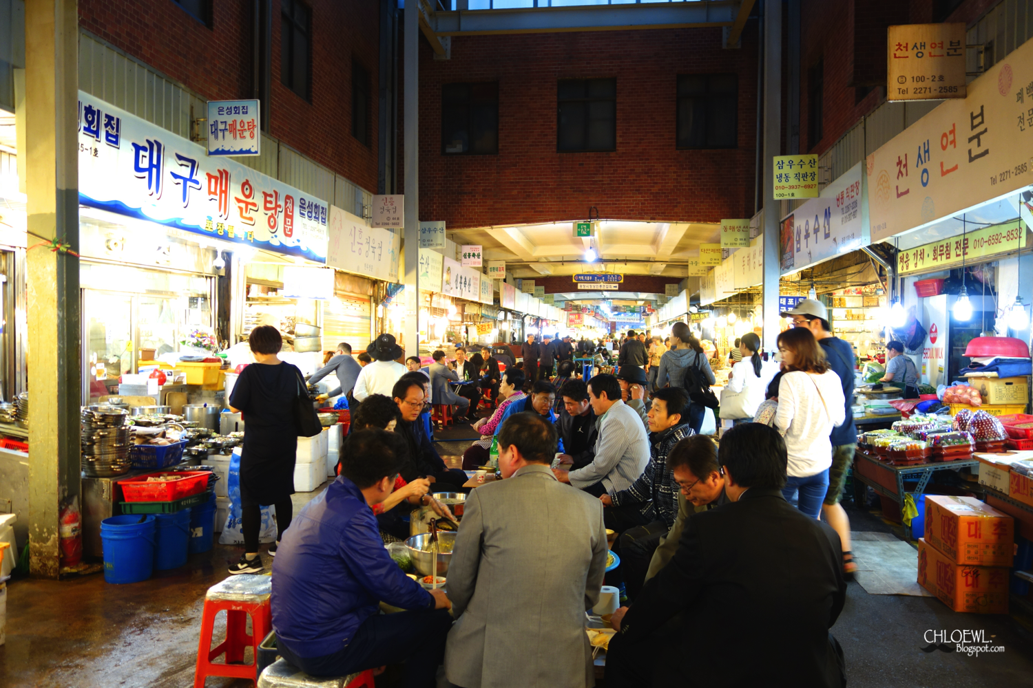 Chloe WL: Gwangjang Market 광장시장