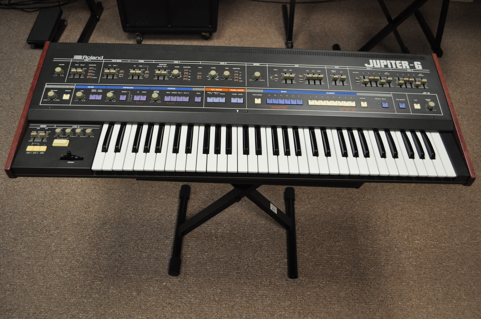 MATRIXSYNTH: Roland Jupiter 6 Synthesizer with Original Box