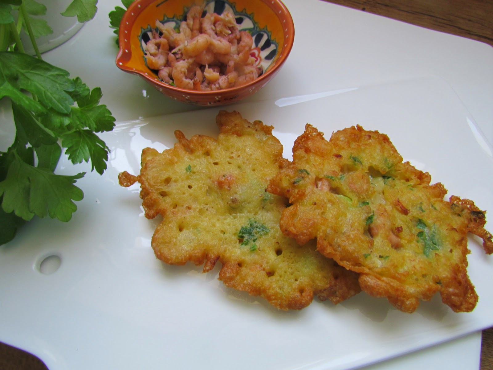 Mumandsons: TINY TORTILLAS WITH SHRIMPS