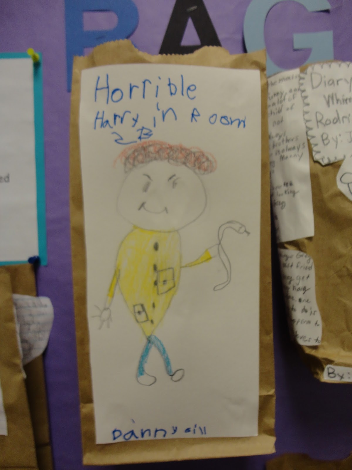 Mrs. Callaghan's Classroom: Paper Bag Character Study