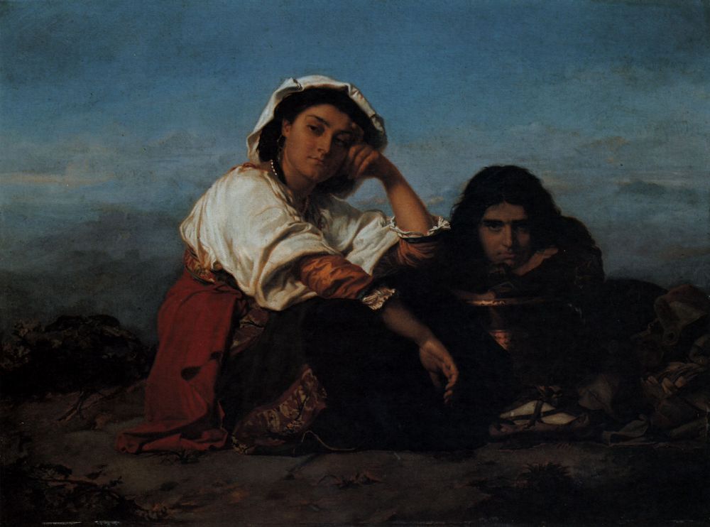 Painting of Henri Lehmann artist, Henri Lehmann paintings