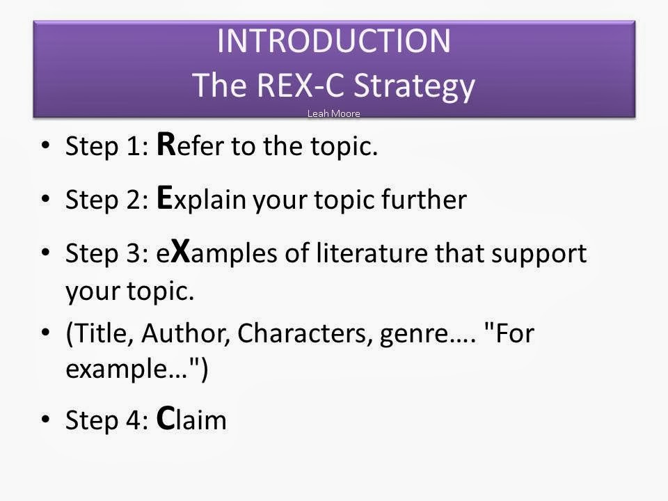 Quinn English: How To Write A Claim for the Literary Analysis of "The ...