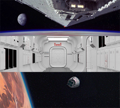 Space Odyssey 2001 Interiors