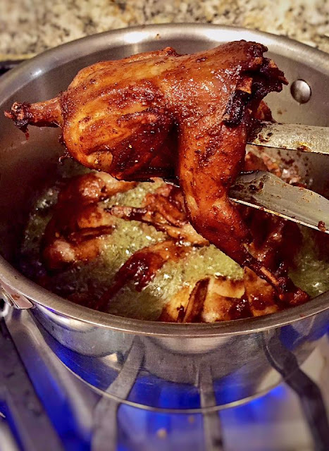 The Spices Of Life . . .: Chim Cút Rôti Chiên Giòn ( Deep Fried Quails)