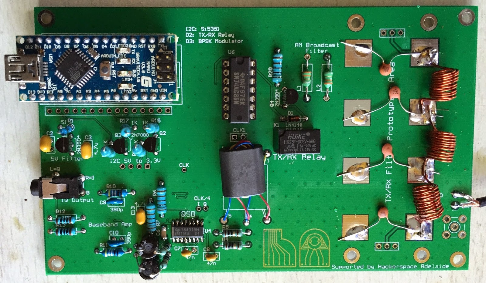 marxy's musing on technology: OpenRadio SDR kit build