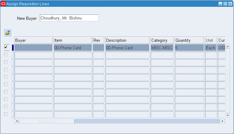 Creating a Purchase Order from an Approved Requisition « Learn Oracle