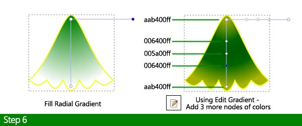 Christmas Tree - Inkscape Tutorial | DSIGNOMATIC