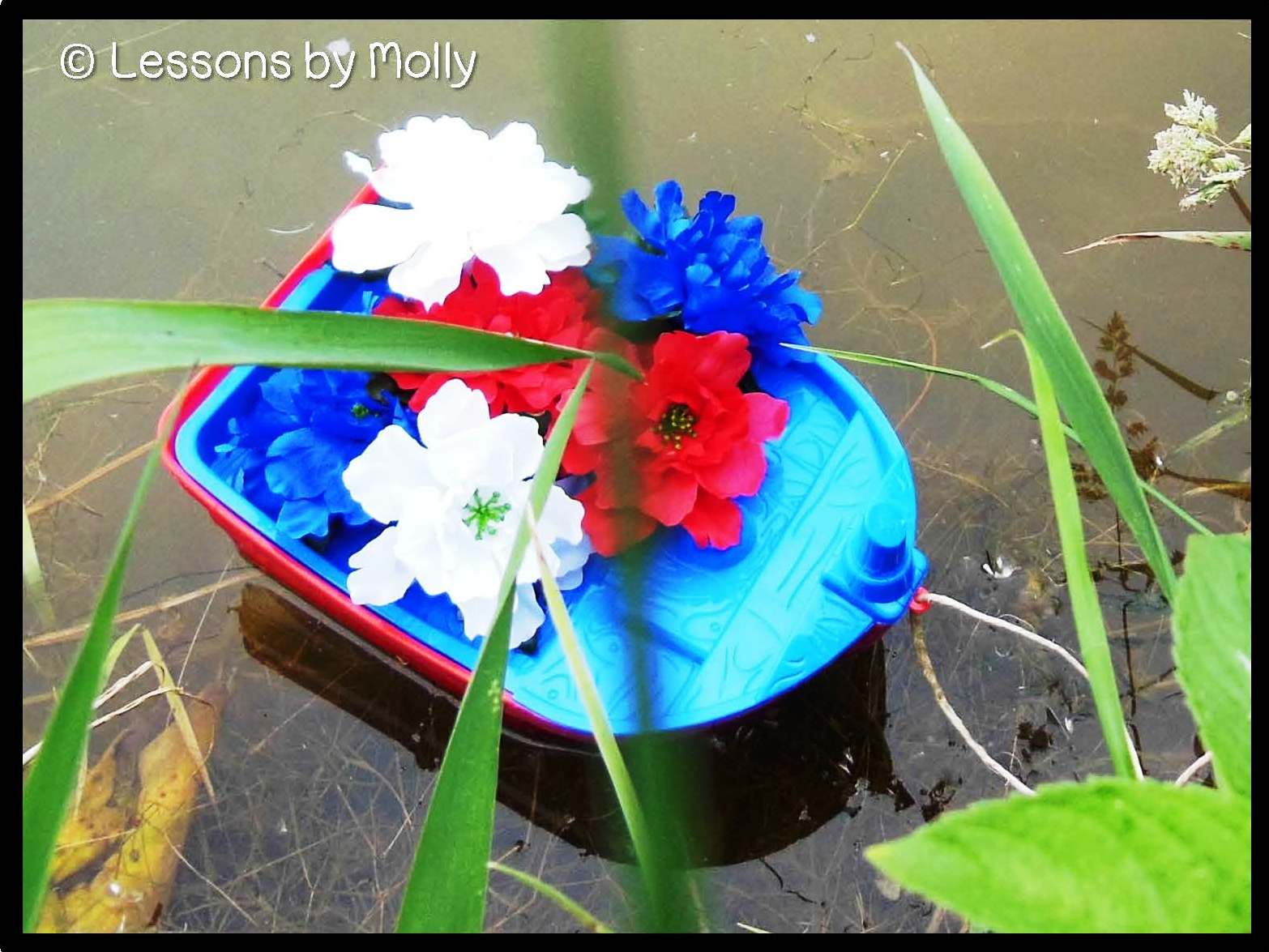 Lessons by Molly: Children's Memorial Day Flower Boats