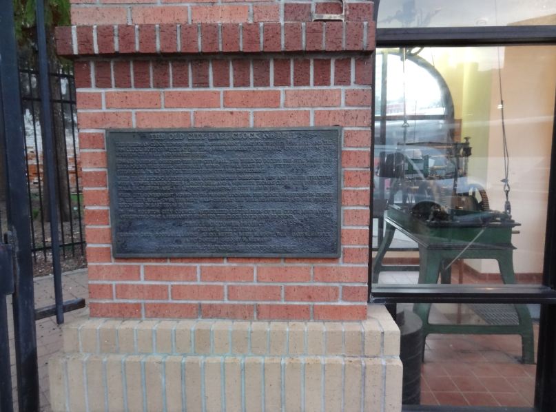 Houston in Pics: Clocktower at Old Market Square in Historical District