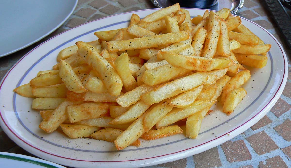 wcs: Une assiette de frites