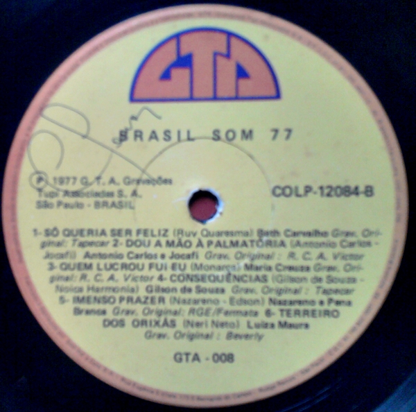 Vinyl House: LP Brasil Som 77 (1977)
