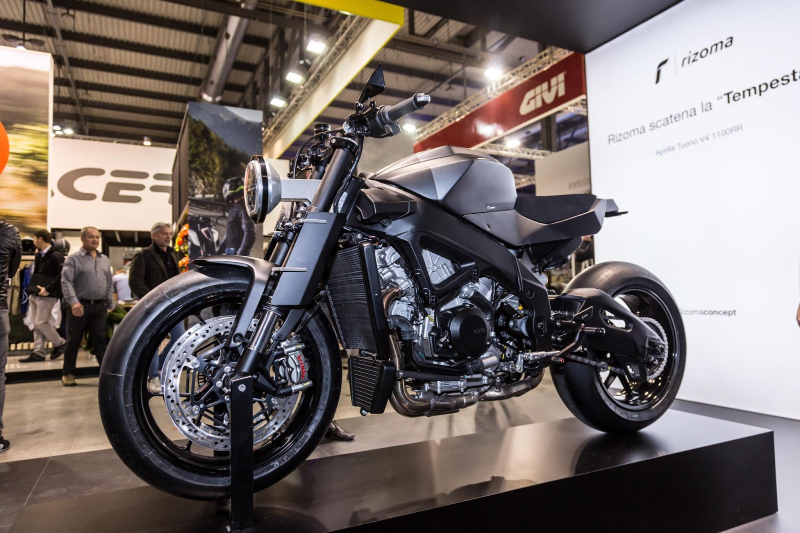 Rizoma Tempesta : Tuono RR concept - RocketGarage - Cafe Racer Magazine