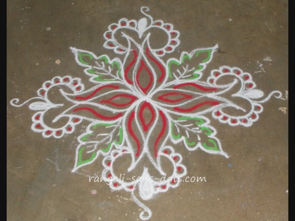 kolam for Pongal- Sankranti muggulu - rangoli designs