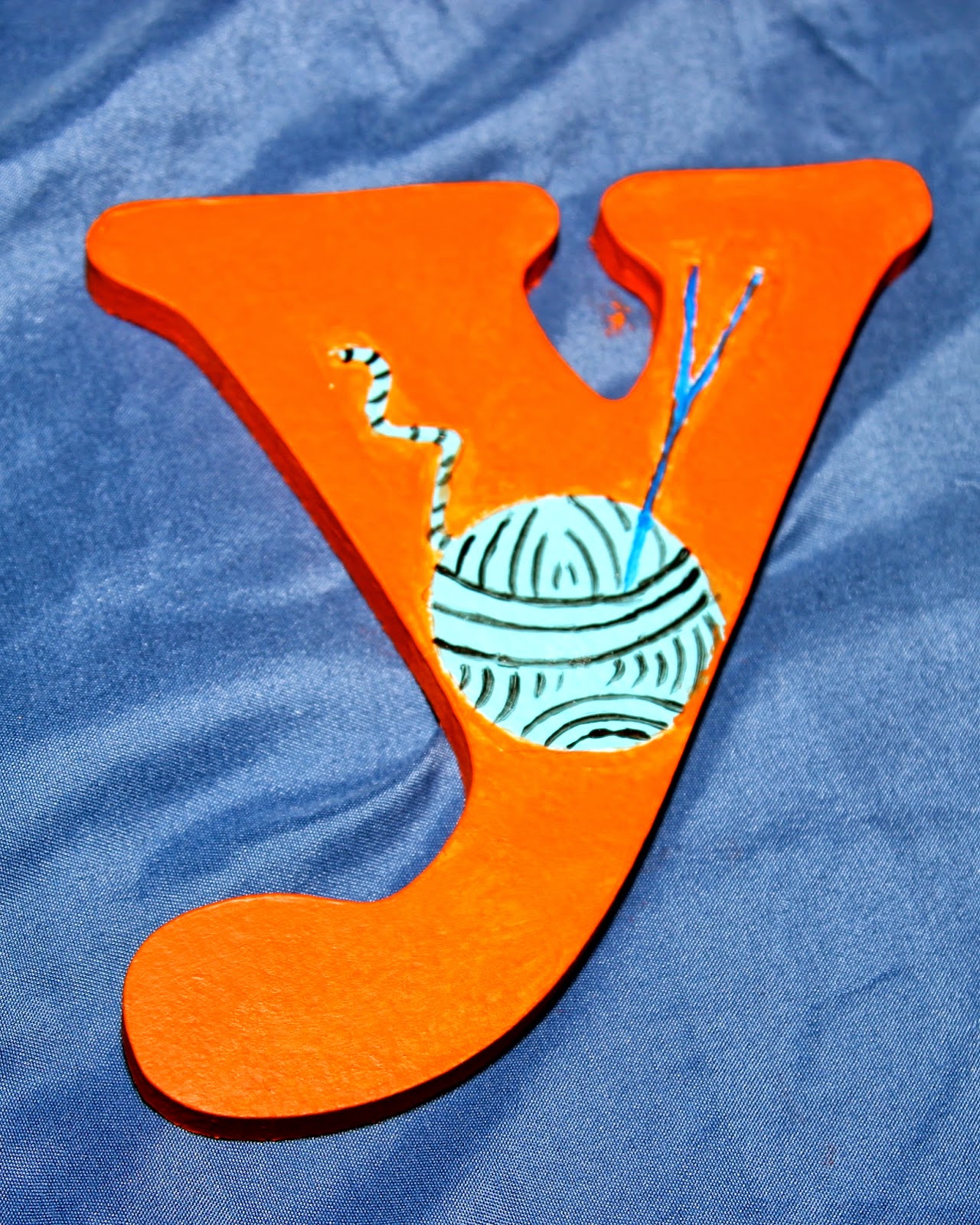 One Stop With KK: DIY : Alphabet Wall