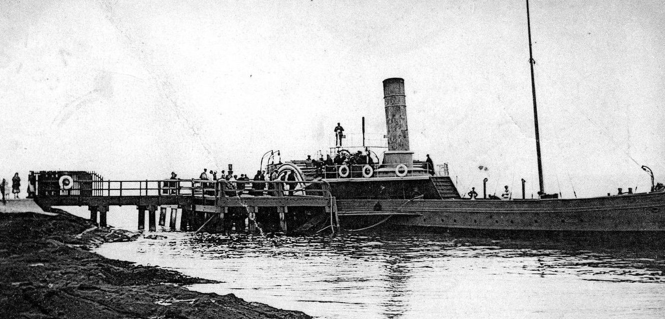 Tour Scotland: Old Photograph Paddle Steamer Wemyss Castle Elie Fife ...