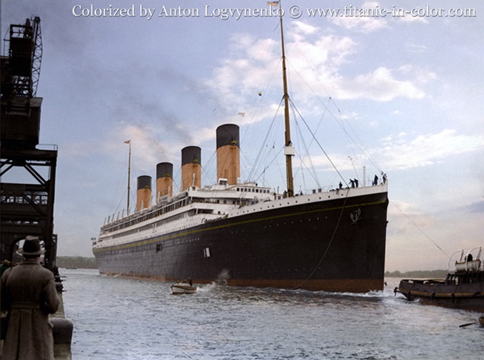 The Real Titanic in color - Titanic 3D