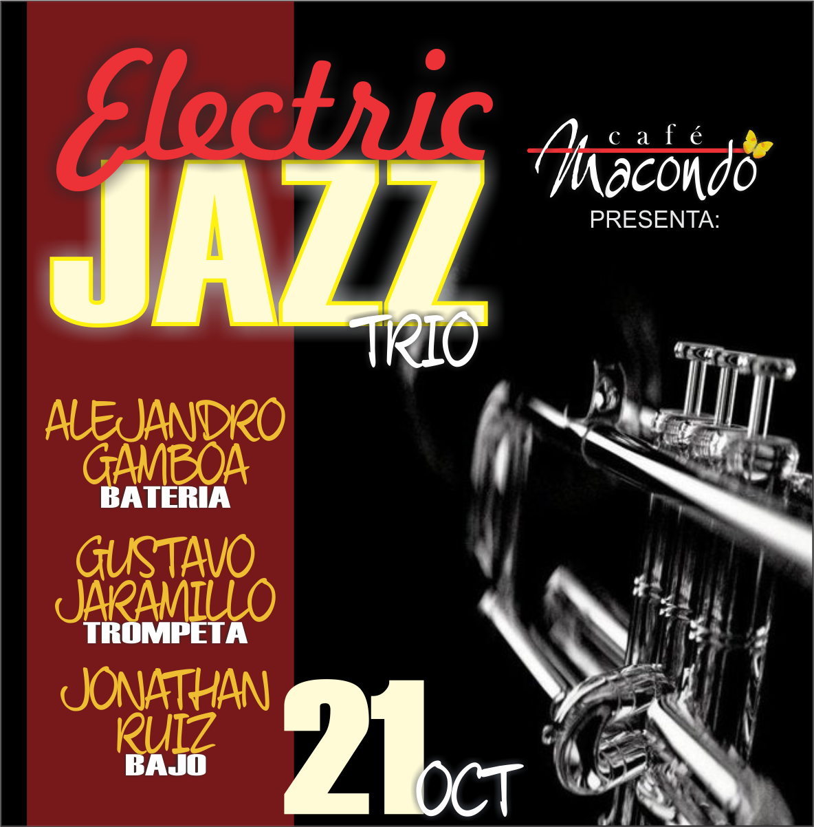 CAFÉ MACONDO: ELECTRIC JAZZ CONCERT