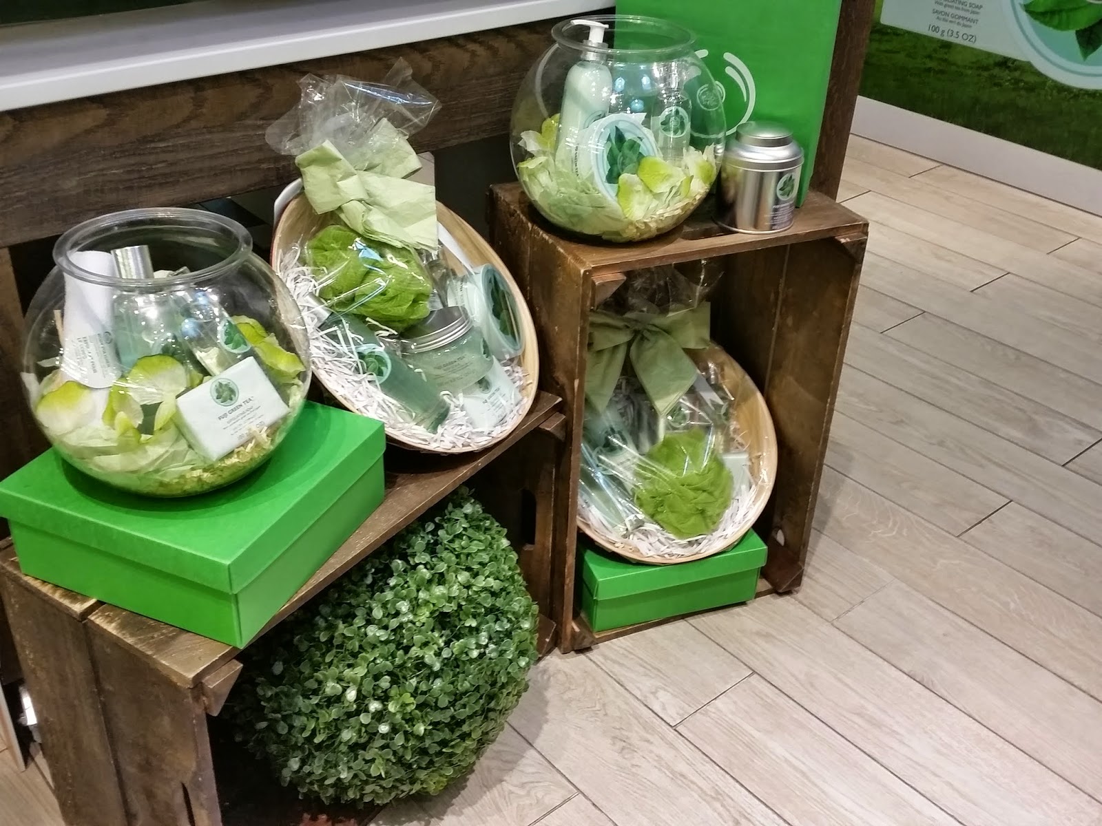 Life in Kuwait Blog: Green Tea Ceremony line from The Body Shop