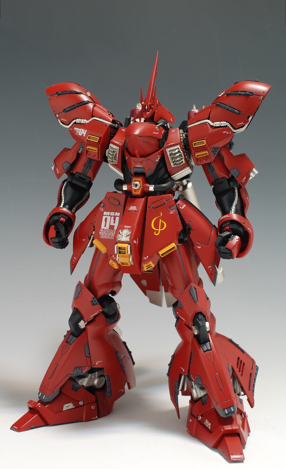 GUNDAM GUY: 1/100 NeoGrade Sazabi [NeoGrade Resin Conversion Kit + MG 1 ...