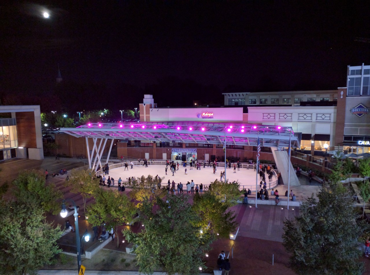 East MoCo: Ice skating rink opens in downtown Silver Spring (Photos)