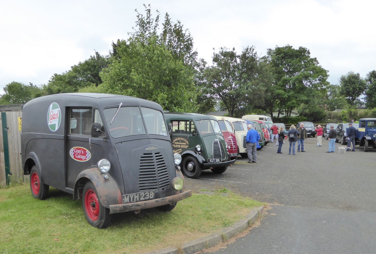 MORRIS-TYPE JB VAN (AUSTIN-101 Version): 70th Anniversary Rally 16th ...