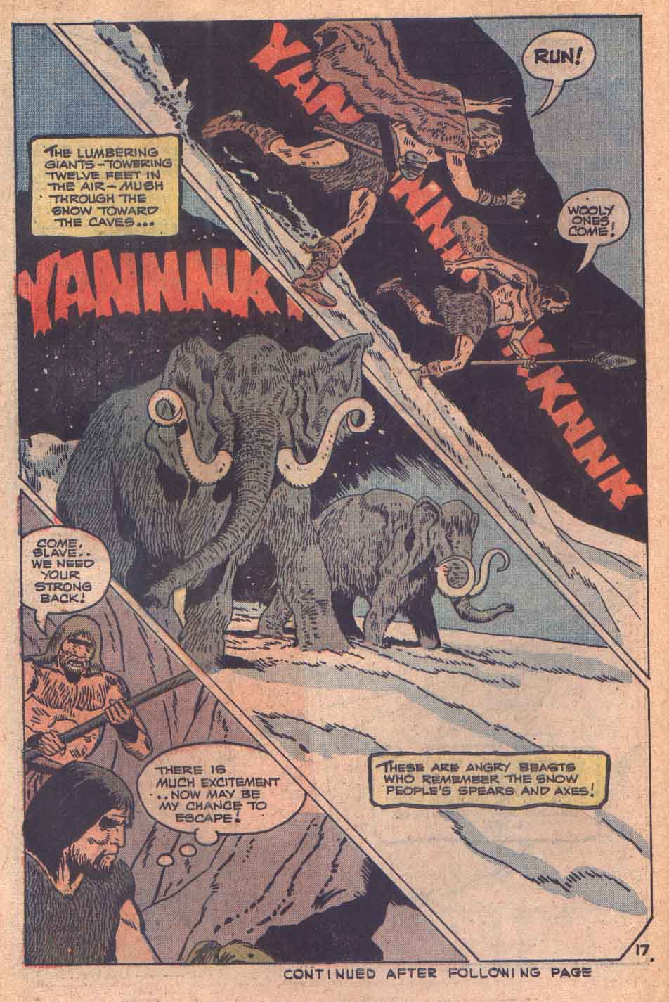 THE CHARLTON COMICS READING LIBRARY: KORG 70,000 BC #'s 1-9 May 1975 to ...