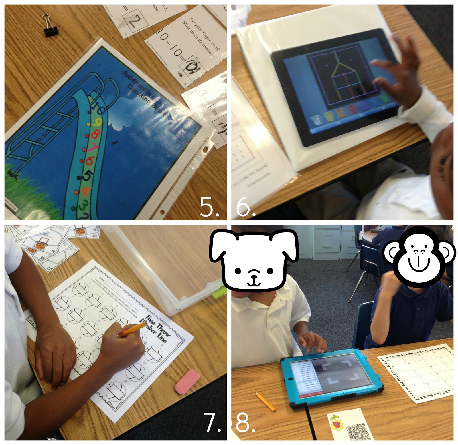 A Peek Into Our Math Tubs - Learning With Mrs. Parker