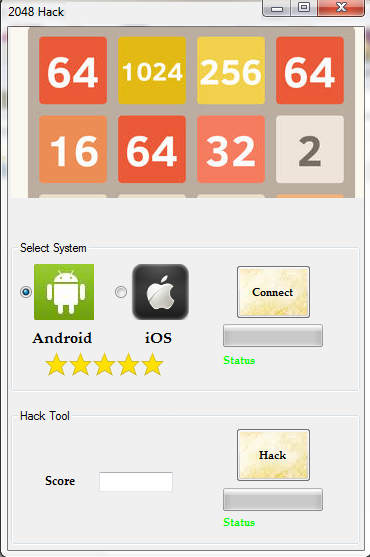 Cheats and Hack for Games: 2048 Code Tricher Astuce Android iOS Telechargez