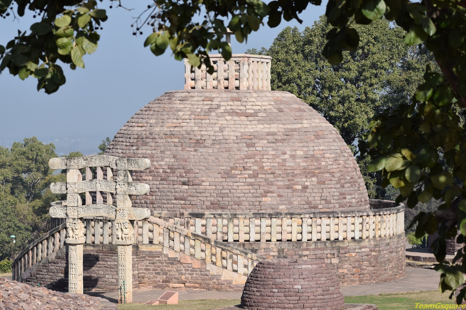 Team G Square: MP Diaries: Sanchi Stupas A Buddhist Master Piece