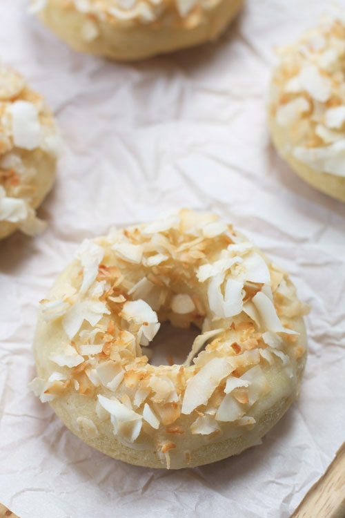 A Less Processed Life: What's Baking: Baked Coconut Donuts