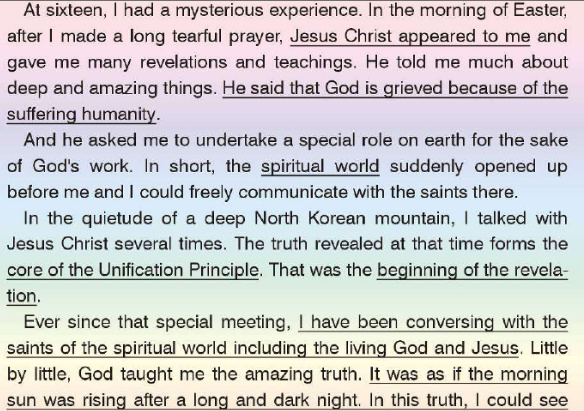 The Divine Principle: Weekly Bible Study