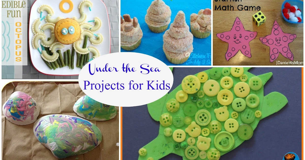 Kid's Co-op: Under the Sea Activities ~ Reading Confetti