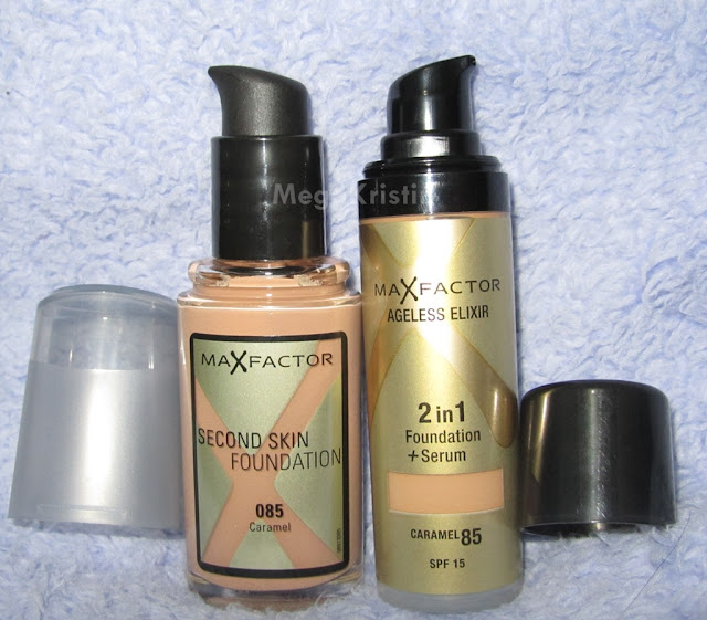 Max Factor Second Skin vs Max Factor Ageless Elixir | Mega Kristin