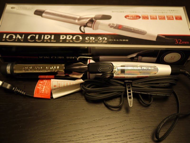 飲む・打つ・ぶち遊ぶ！！: CREATE ION ION CURL PRO SR-32 クレイツイオン イオンカールプロ 32mm！