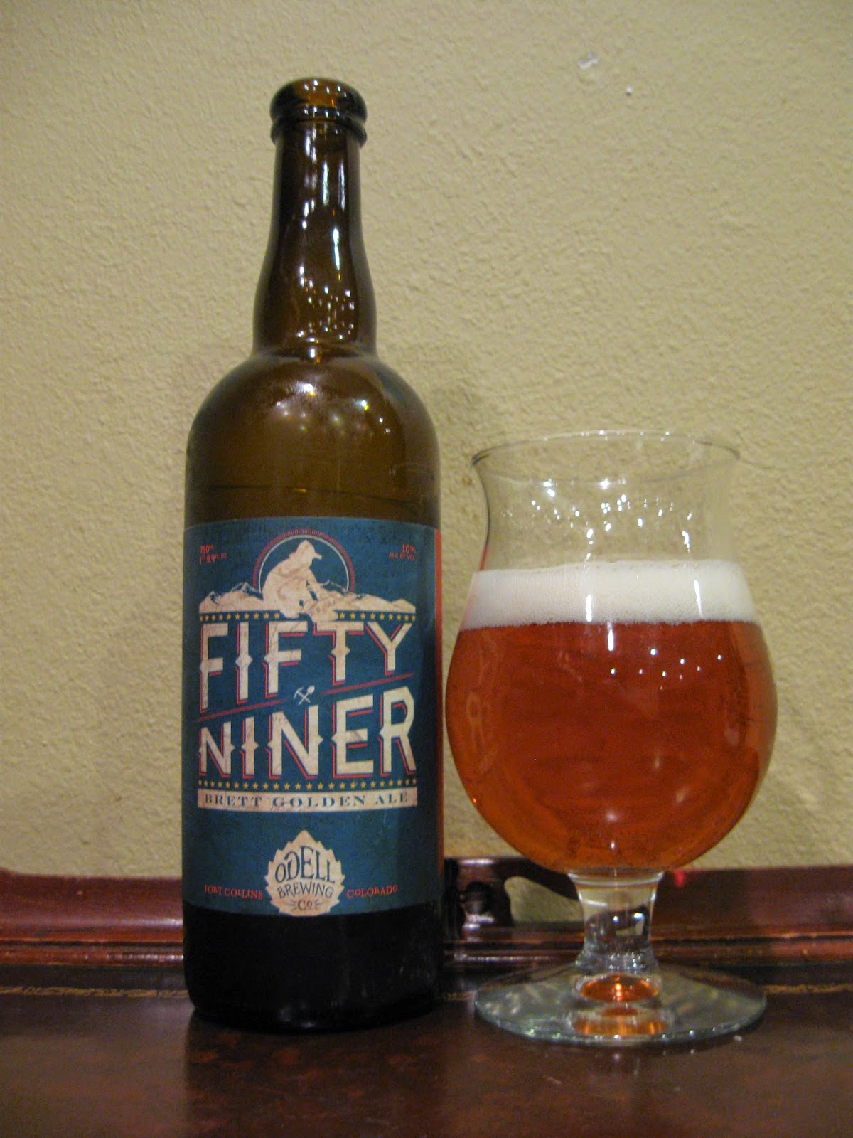 Doing Beer Justice: Odell Fifty Niner Brett Golden Ale