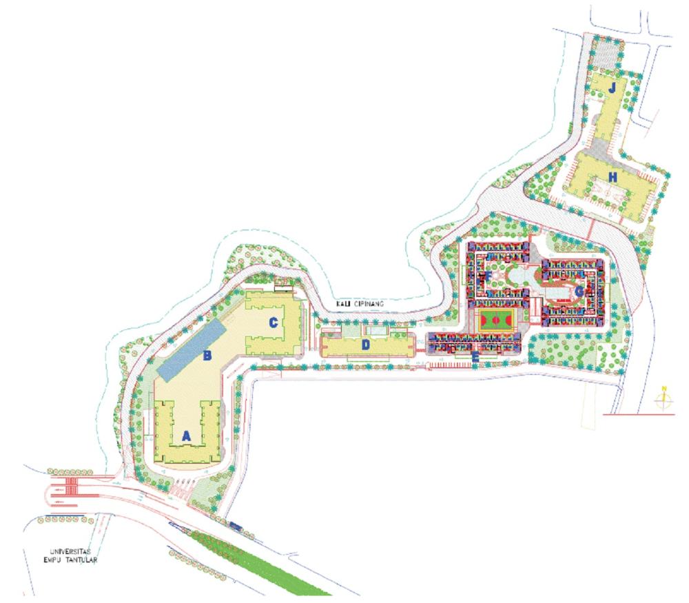 Apartemen Bassura City Jakarta Timur: SITE PLAN & FLOOR PLAN