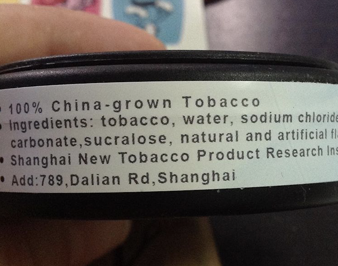 Golden Deer - Chinese Snus. 12 May 2017.