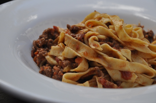 Pinch: Homemade Tagliatelle and Ragù Bolognese