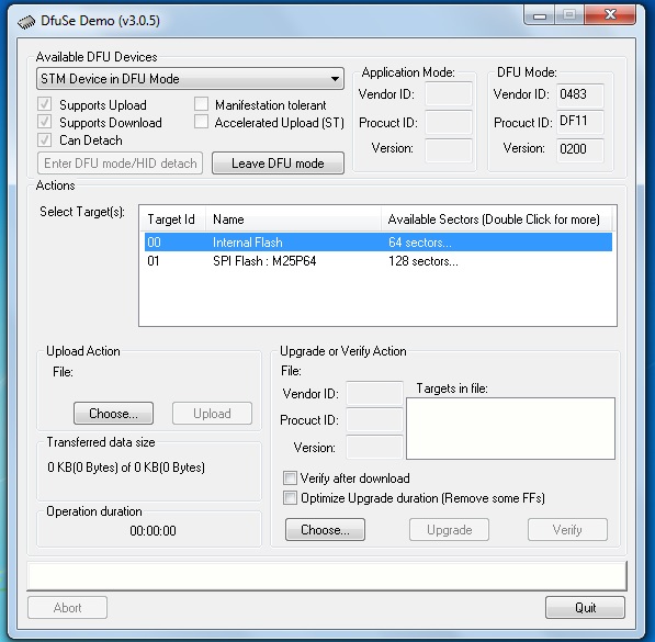 Projects : USB Boot Loader (Device-Firmware-Upgrade) for STM32F103C8T6