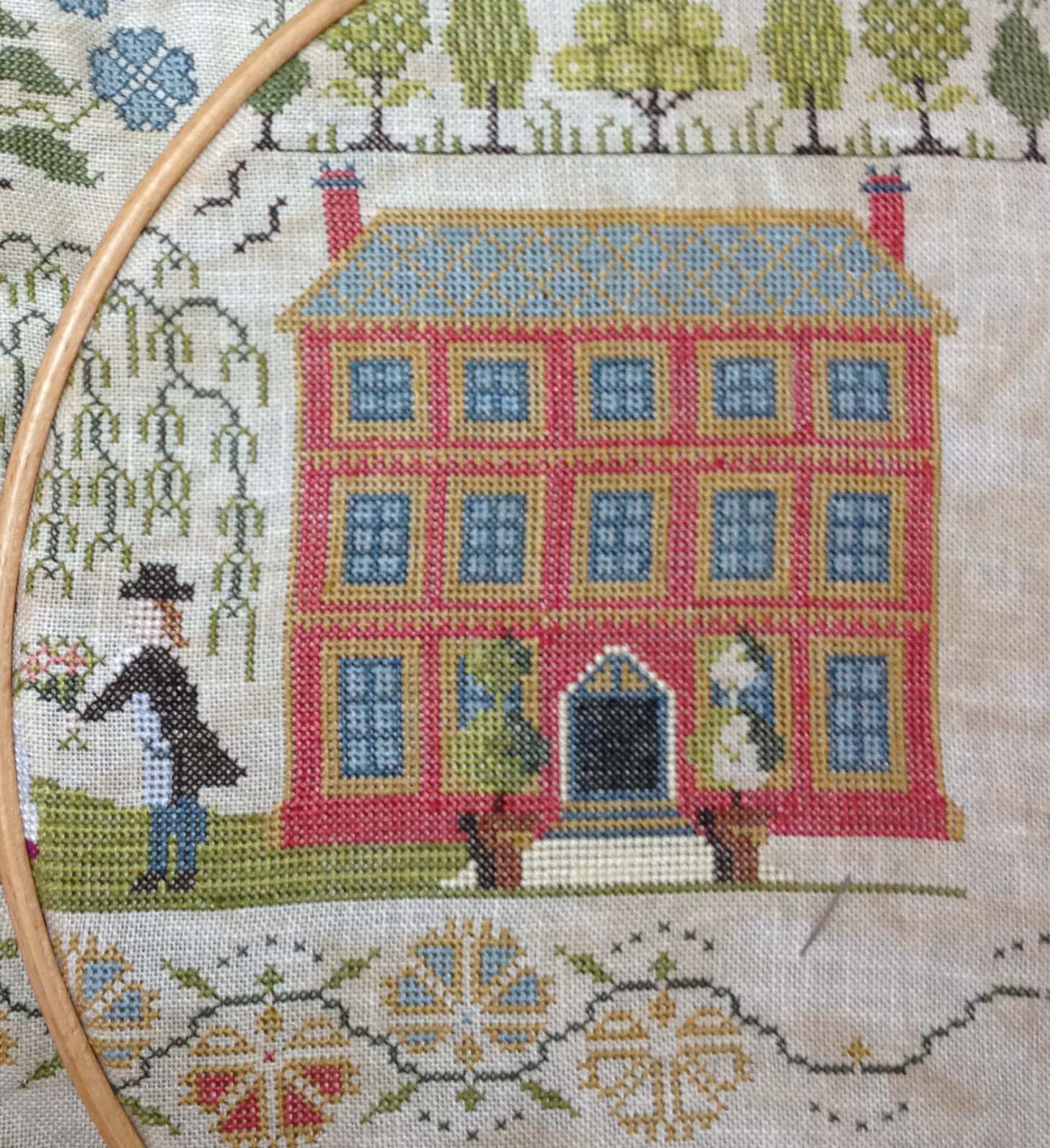 Les petites croix de: Red House Sampler suite