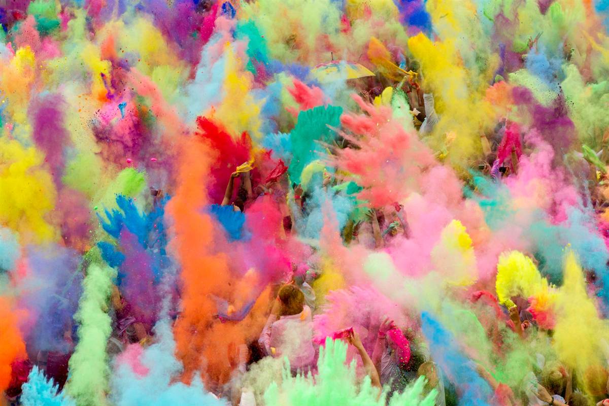 LOUISE PARIS: HOLI day ! Le festival des couleurs