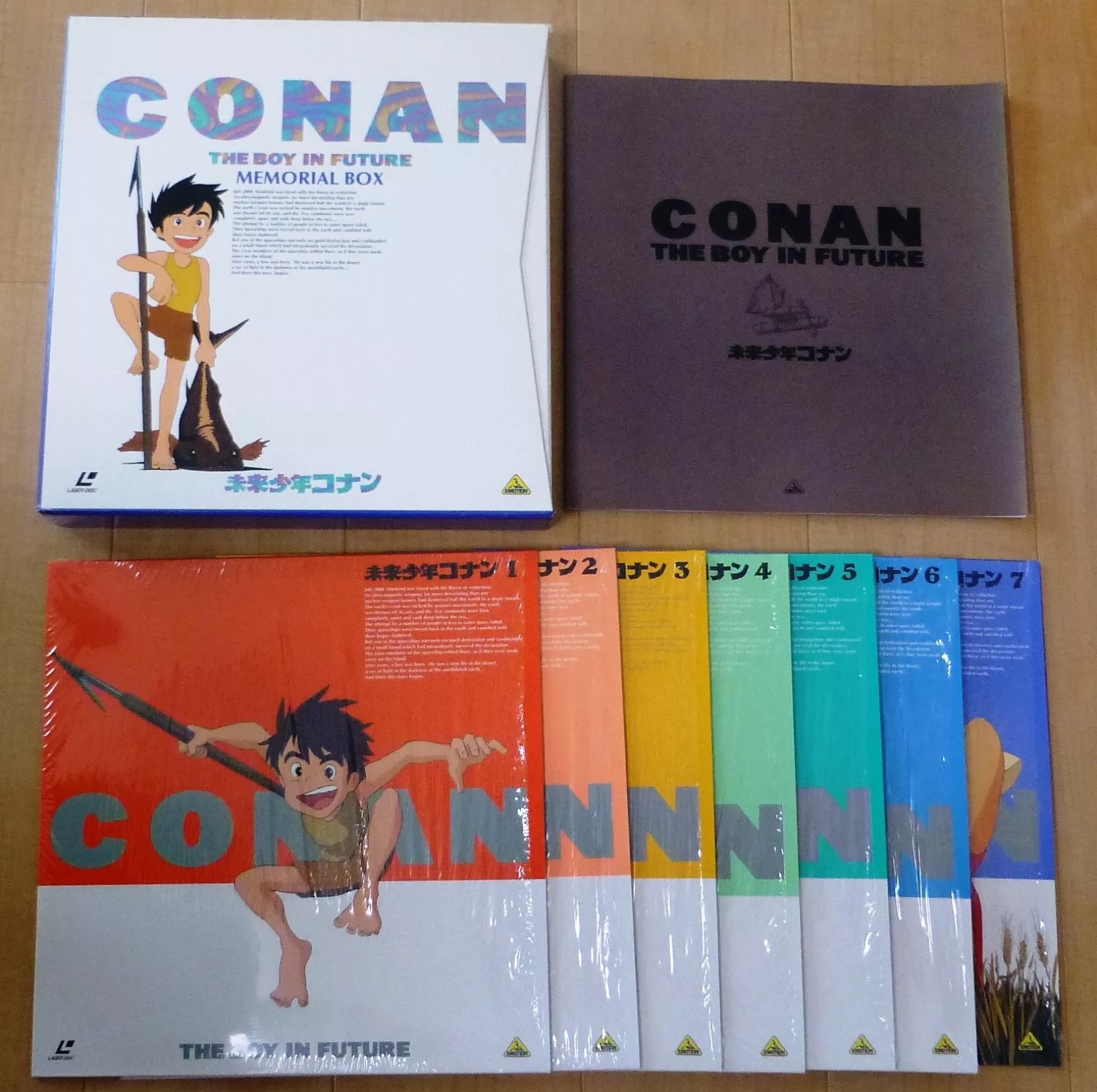 Future Boy Conan LaserDisc Box Set ~ Toosuc