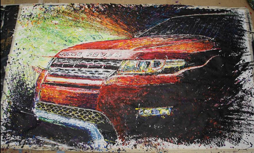 Viralmente: Ian Cook - Contemporary automotive artist.