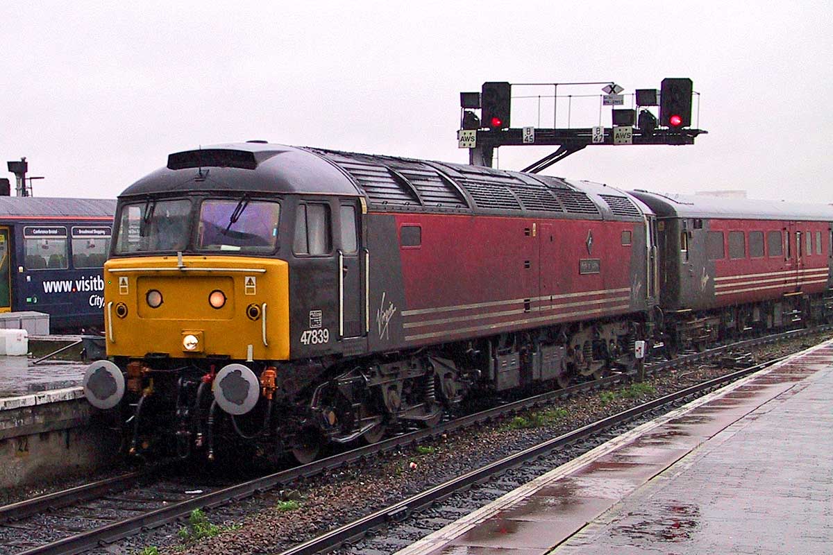 47s and other Classic Power at Southampton: 47839 de-registered