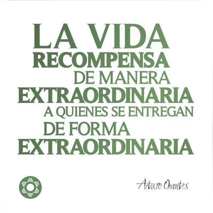La vida recompensa de manera extraordinaria ~ Mejores Mensajes