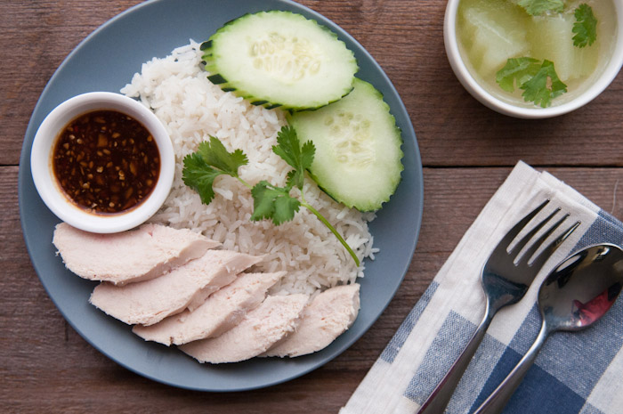 [Thailand Recipes] Khao Man Gai - Thai-Style Chicken and Rice - All ...
