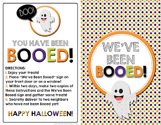 My Fashionable Designs: Free Printable Booed Sign and Instructions "We ...