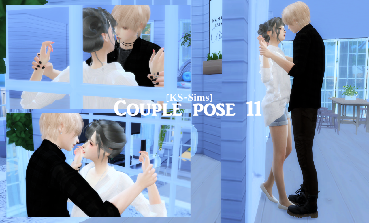 Sims 4 CC's - The Best: Couple pose by KS-Sims